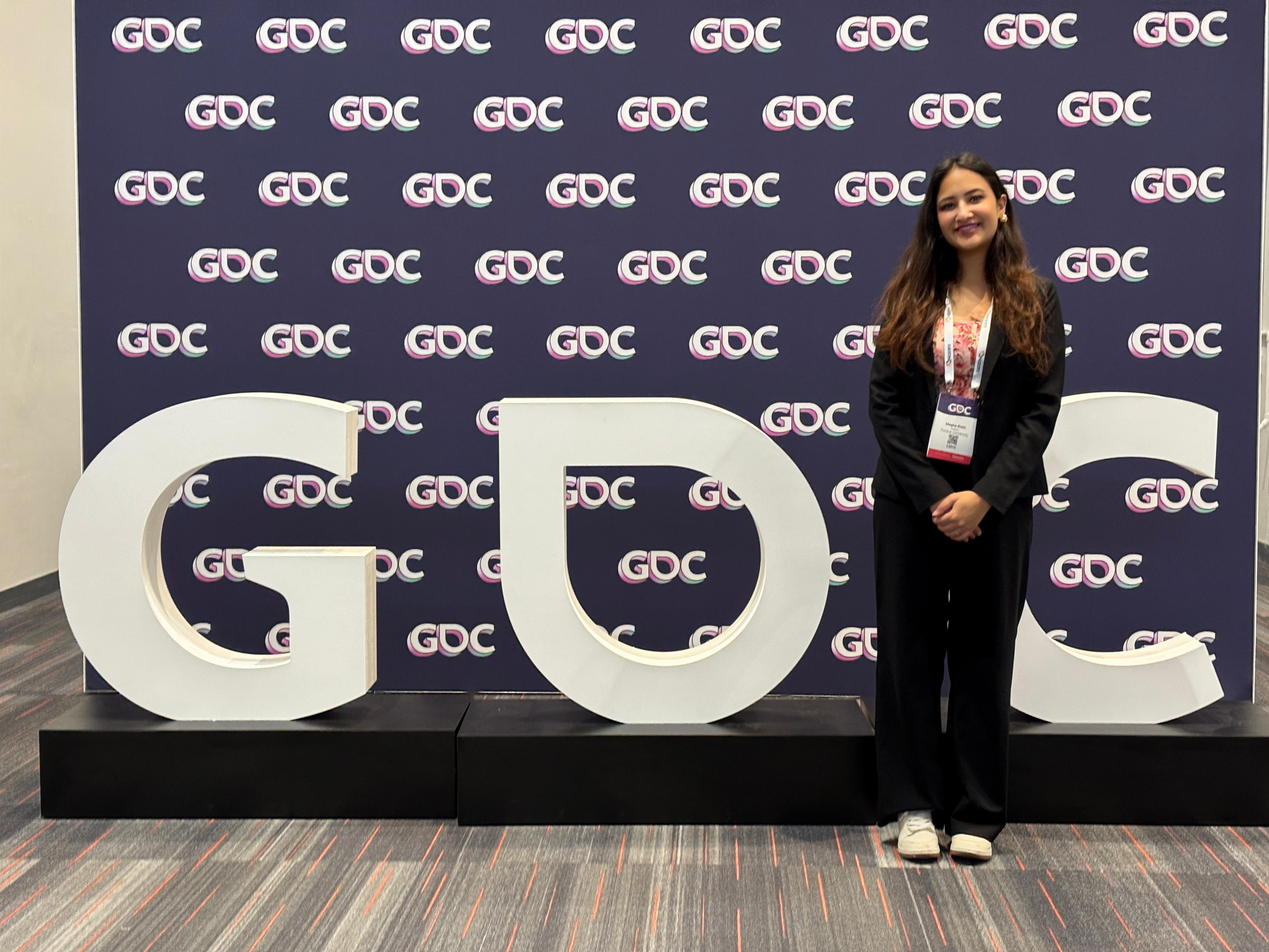 RCAC - Purdue student attends Game Developers Conference with WHPC support (April 21, 2025)